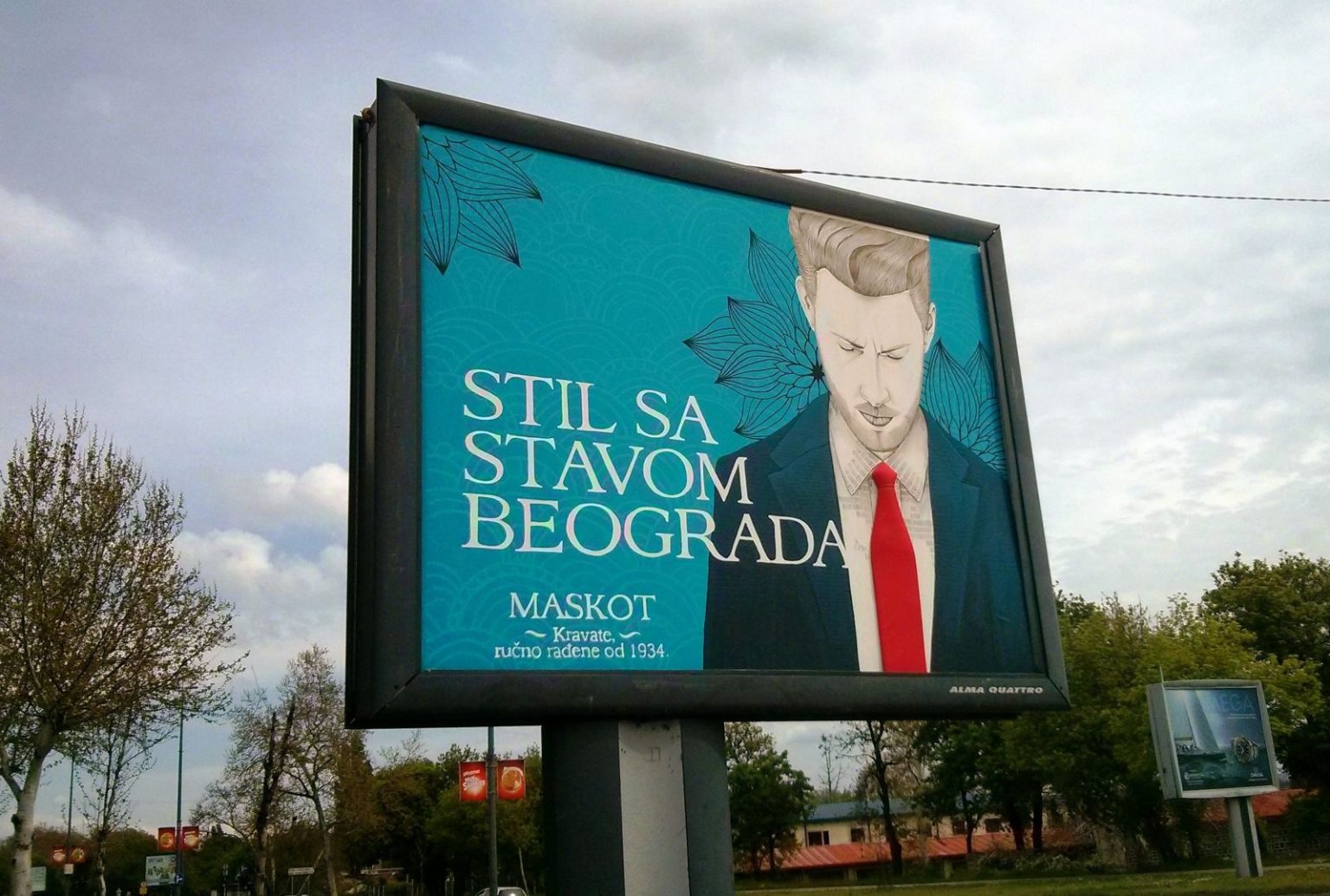 ONE-OF-A-KIND, HAND-PAINTED BILLBOARD APPEARS ON THE STREETS OF BELGRADE - McCann Beograd